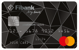 Debit Mastercard Platinum / Debit Cards / Cards / Personal Banking / Fibank
