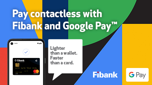 Google Pay / Cards / Personal Banking / Fibank